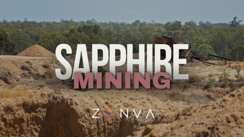 Sapphire mining and types of Sapphire mines in Sri Lanka | ZENVA